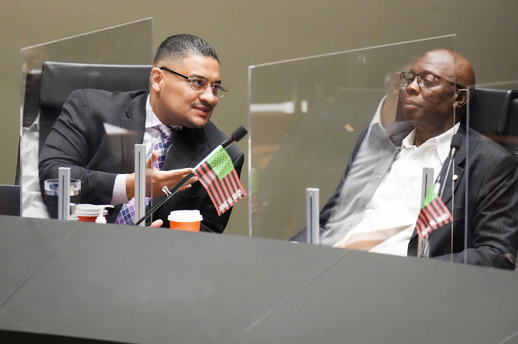 jaime resendez left shown with colleague tennell atkins earlier this ...