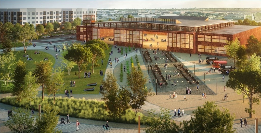 Renderings show what future development at Dallas’ Hensley Field could ...