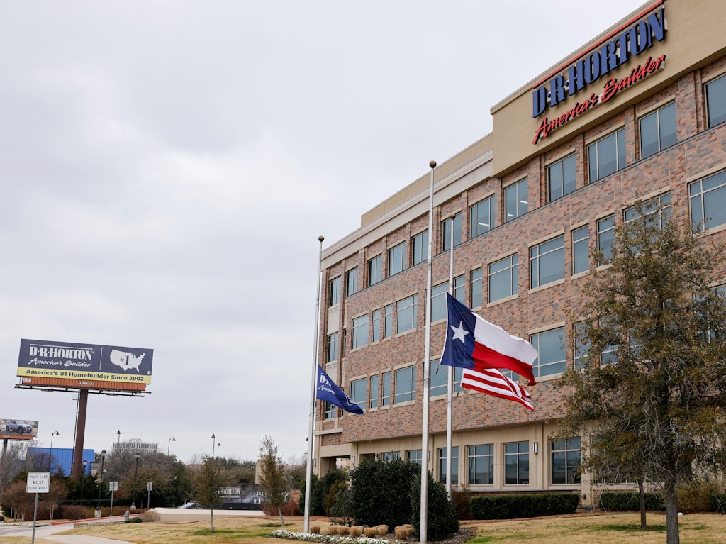 Executives at Arlington-based D.R. Horton, the nation’s largest homebuilder, see capital ...