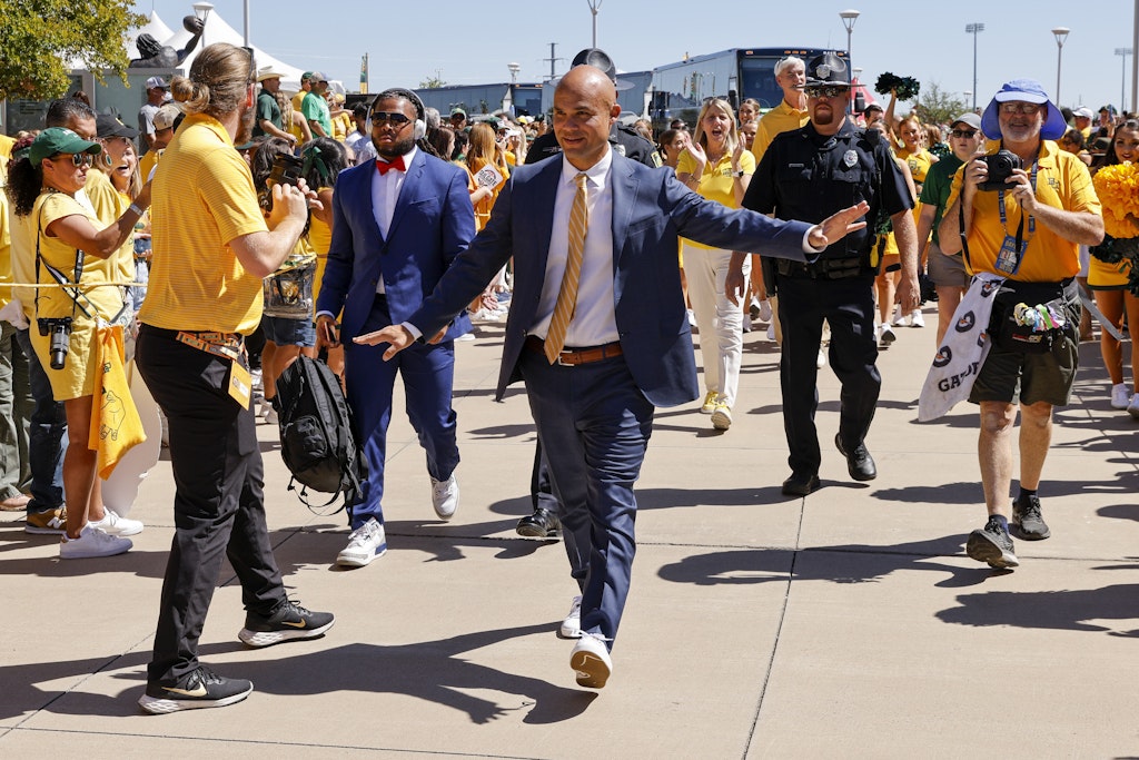 baylor coach dave aranda said it s always nice to point to a winning ...