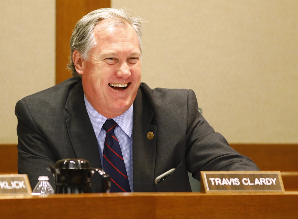 Rep. Travis Clardy , R-Nacogdoches, said any future impeachment ...