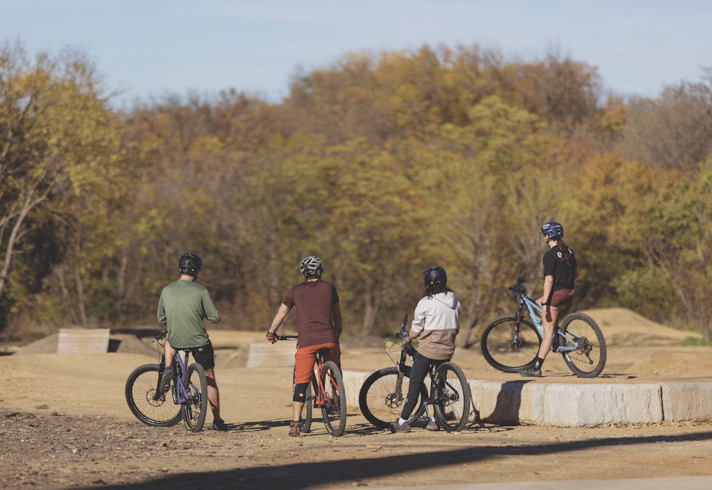 Hart Haskin (from left), Anthony Fopp, Ben Elting and Christina James ...