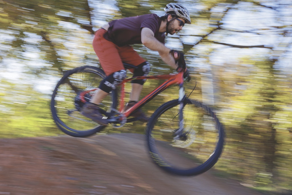 the trinity forest spine trail and a soft surface mountain bike trail ...