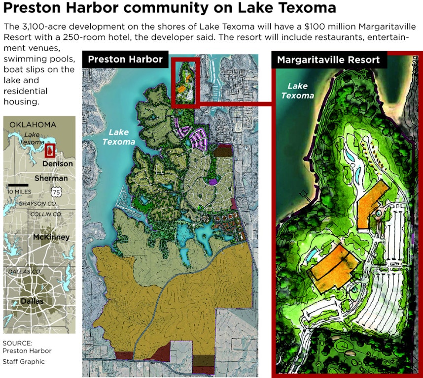 development on lake texoma has a presence on lake conroe near houston ...